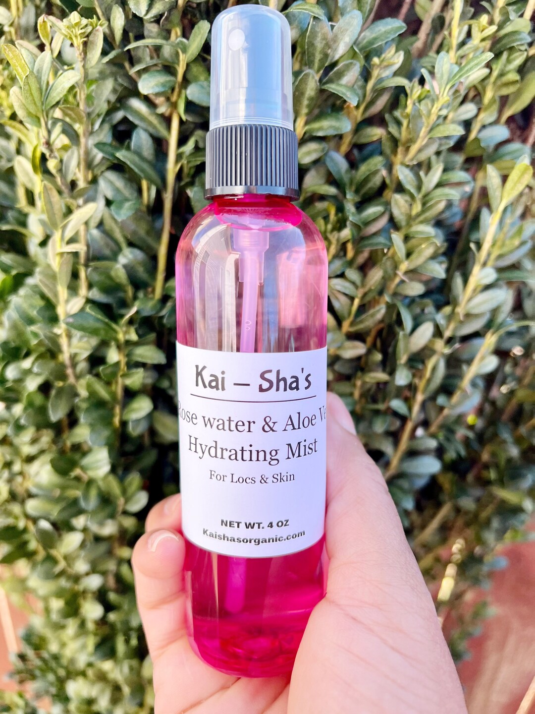 Loc Daily Hydration Spray | Rose Water| Facial Mist | Aloe Vera | Loc ...