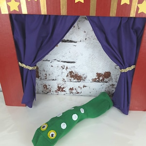 Very Hungry Caterpillar Puppet, Transforming Puppet, Teacher Gift, Sock ...