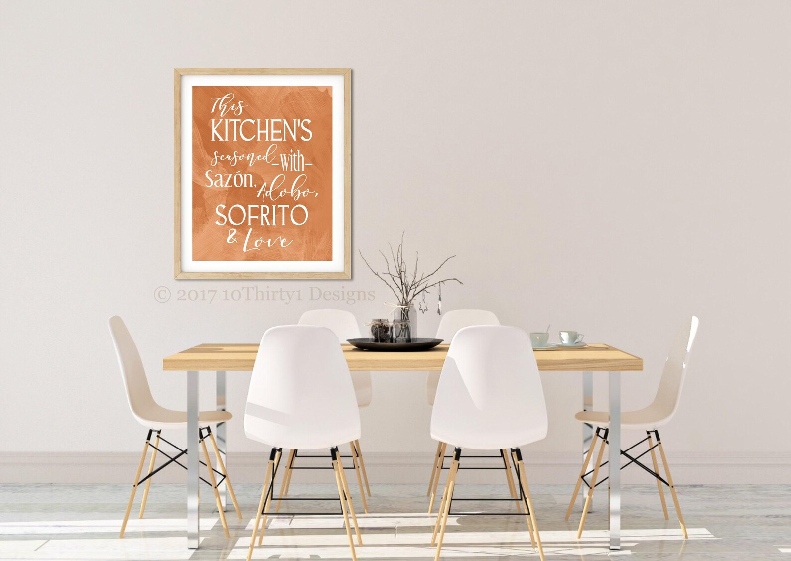 This Kitchen's Seasoned With Sazon, Adobo, Sofrito & Love® Poster, 3 ...