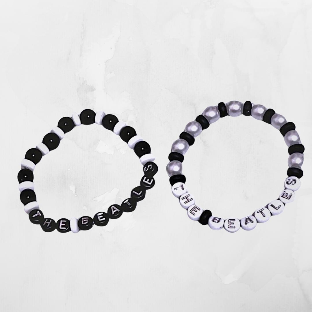 Beatles Beaded Bracelet, the Beatles, Bracelet, Friendship Bracelets ...