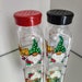 Christmas Gnome , Hand Painted Salt and Pepper Shakers , Cute Stocking ...