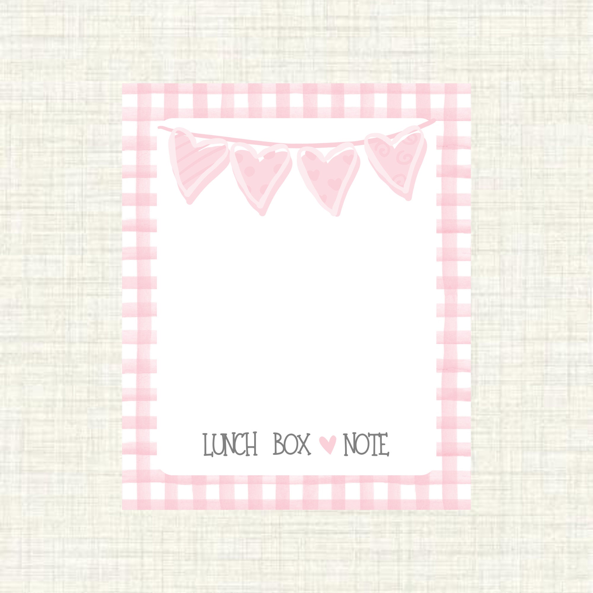 Lunch Box Love Notes Lunch Box Notes Lunch Notepad Kids - Etsy