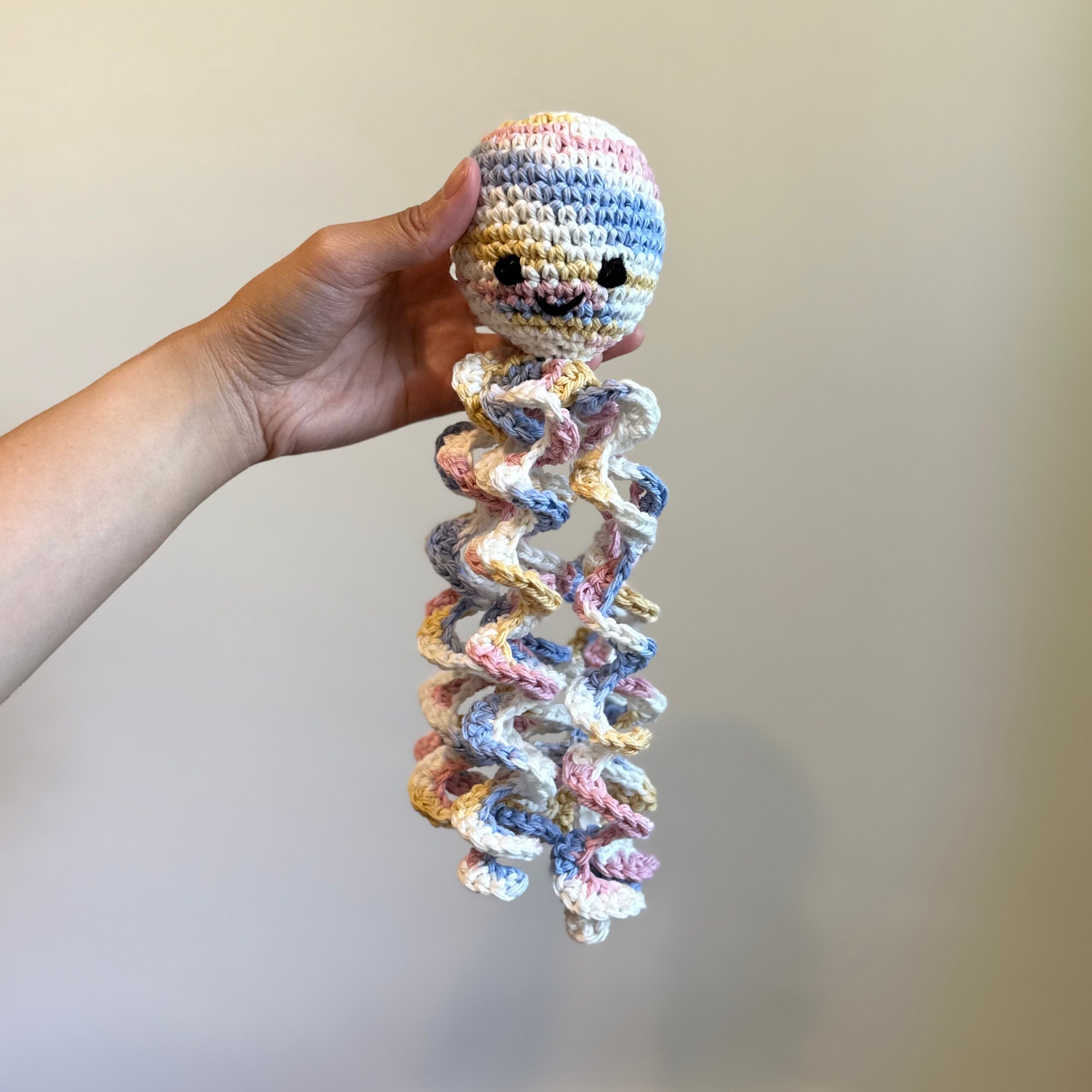 Preemie Octopus Plush, NICU Doll for Babies, Crochet, Handmade to Order ...