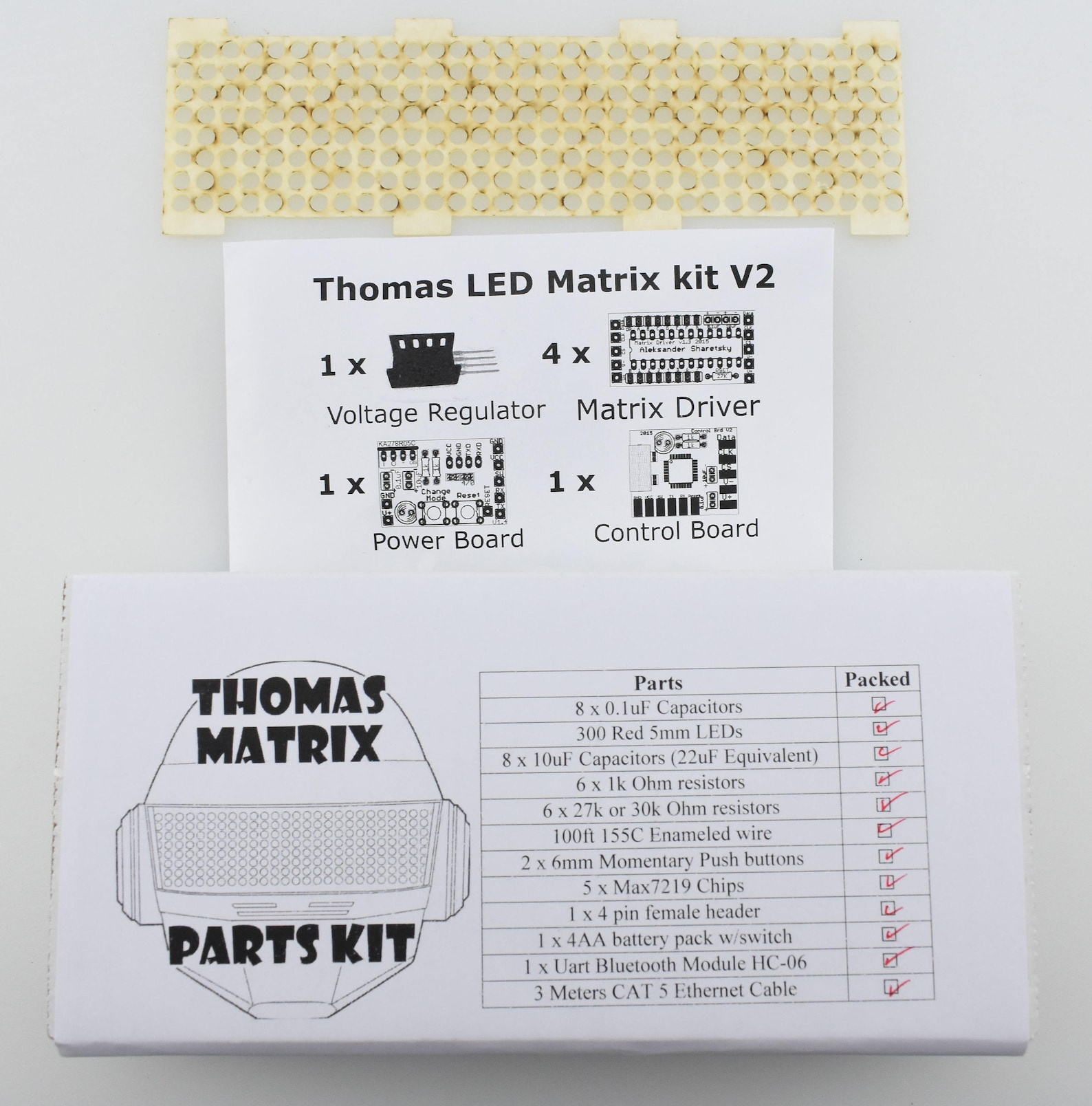 Thomas LED Matrix DIY Kit all Parts Included for Thomas | Etsy