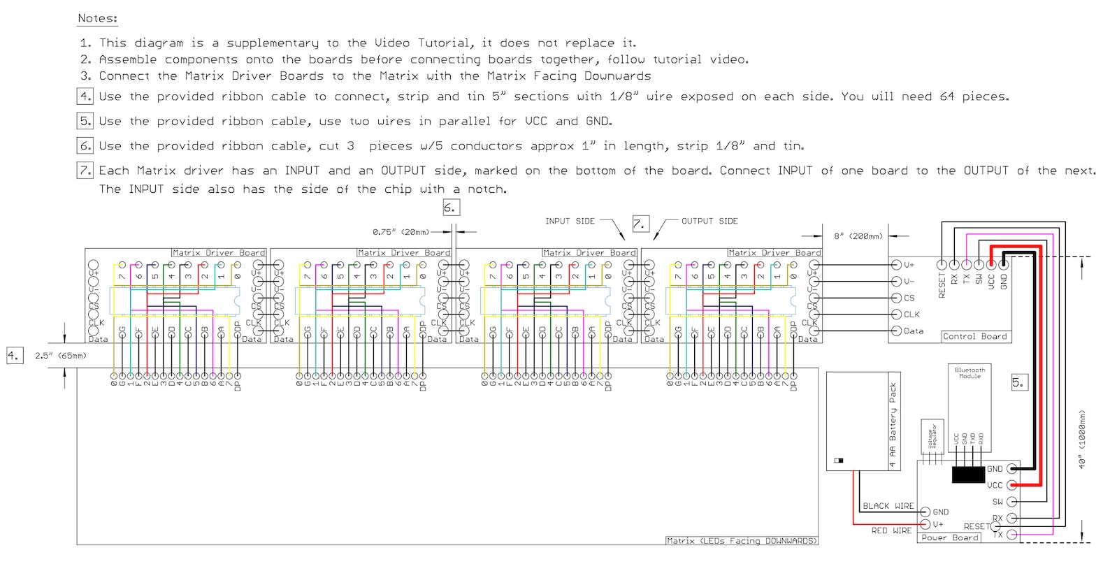 Thomas LED Matrix DIY Kit all Parts Included for Thomas | Etsy