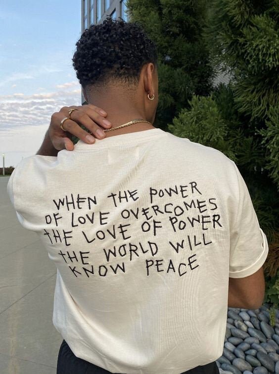 Peace is Power Shirt - Etsy