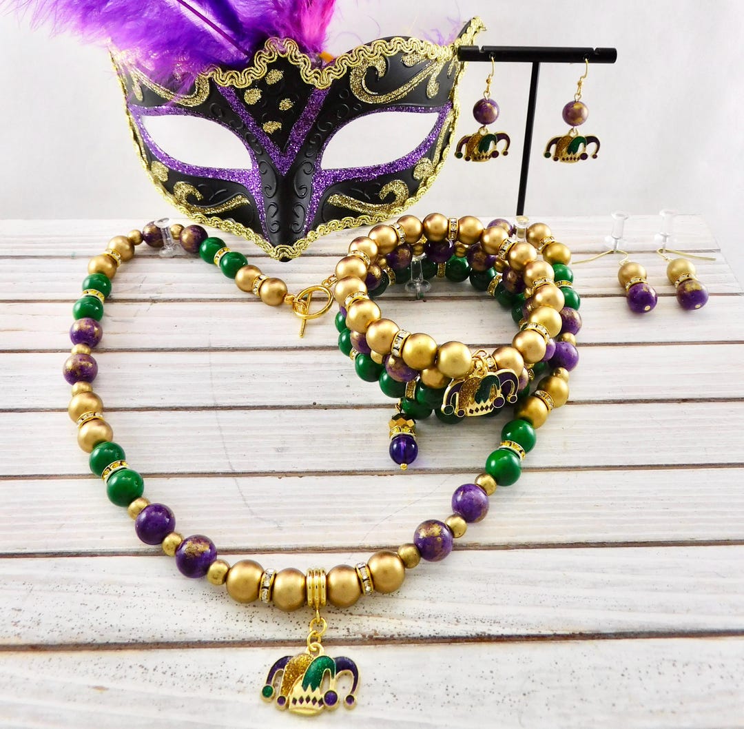MARDI GRAS SET 5 - Etsy