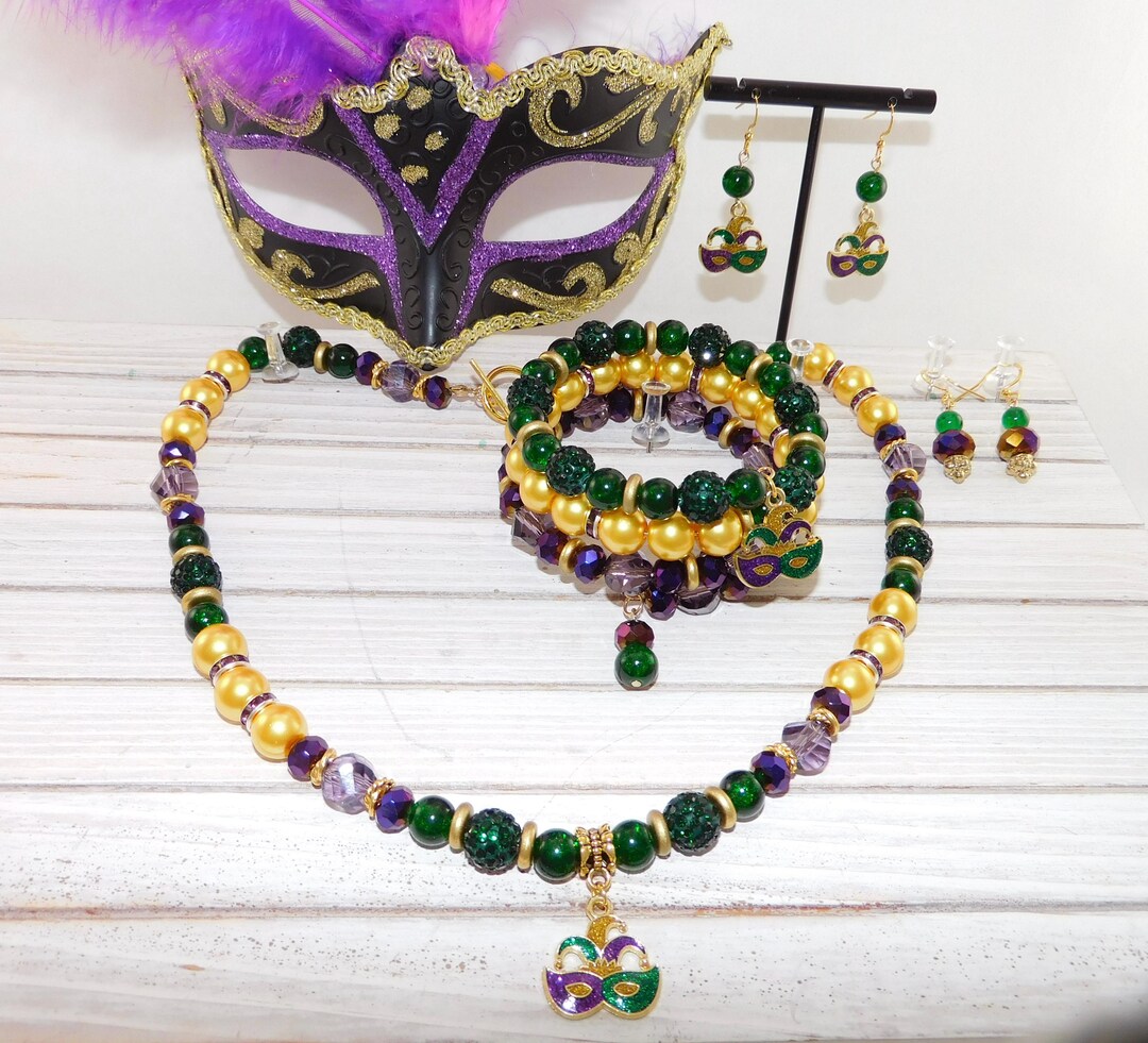 MARDI GRAS SET 4 - Etsy