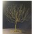 Golden Wire Tree Sculpture With Flowers - Etsy