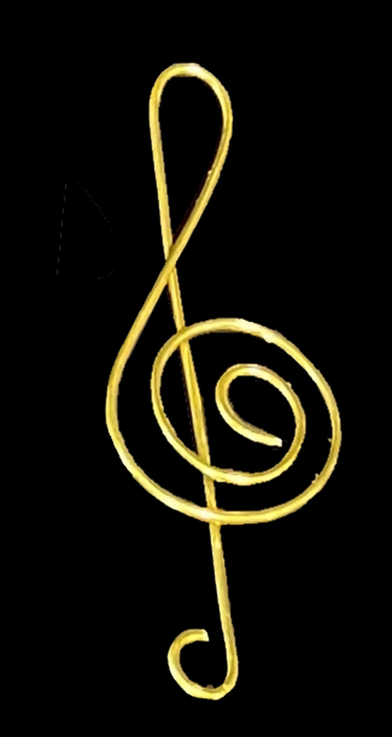 Wire Treble Clef Bookmark - Etsy