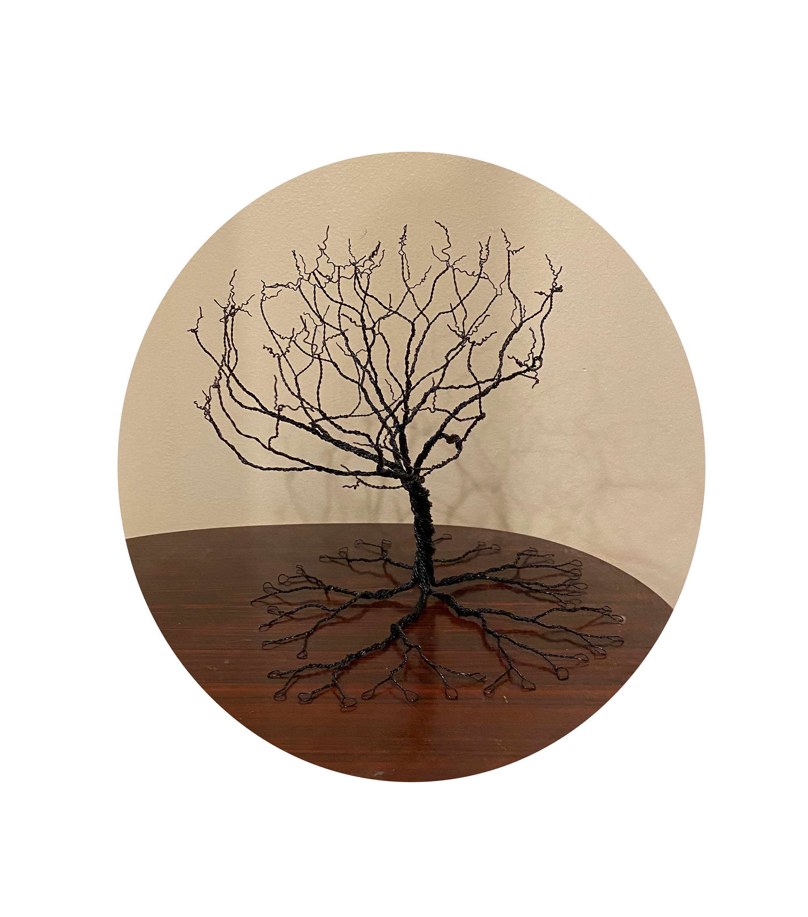 Twisted Black Wire Tree - Etsy