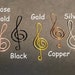 Wire Treble Clef Bookmark - Etsy