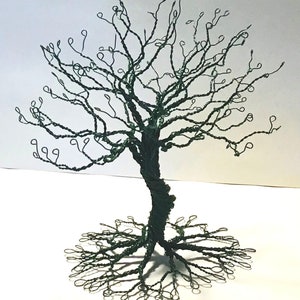 Spring Green Twisted Wire Tree Sculpture - Etsy