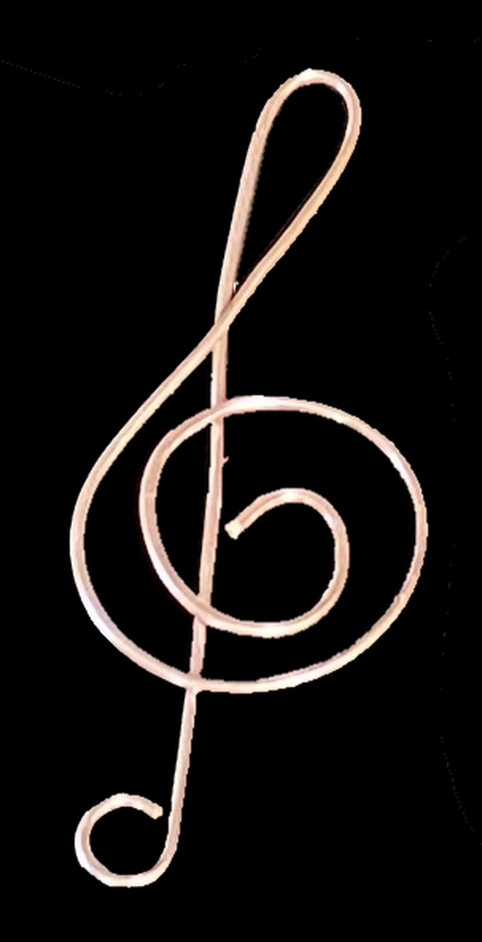 Wire Treble Clef Bookmark - Etsy