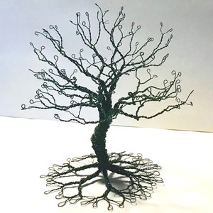 Spring Green Twisted Wire Tree Sculpture - Etsy
