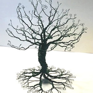Spring Green Twisted Wire Tree Sculpture - Etsy