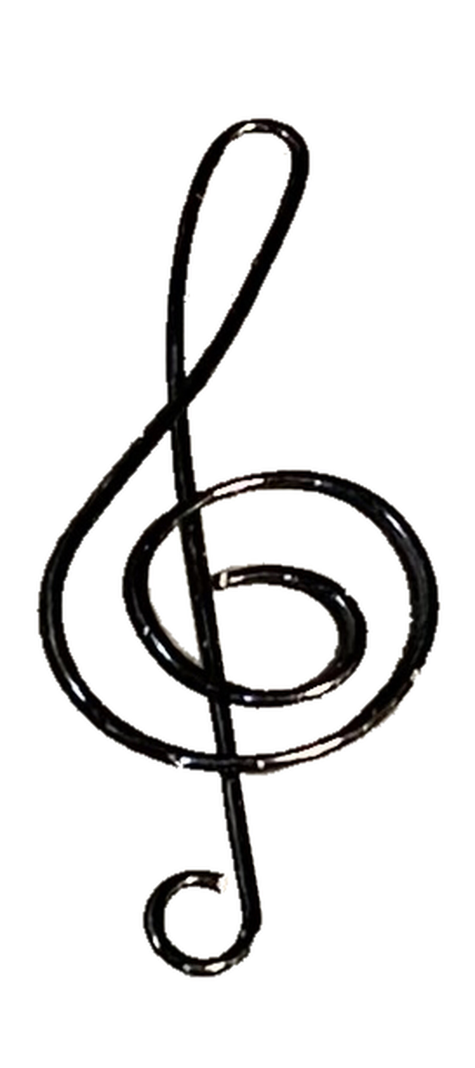 Wire Treble Clef Bookmark - Etsy