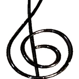 Wire Treble Clef Bookmark - Etsy