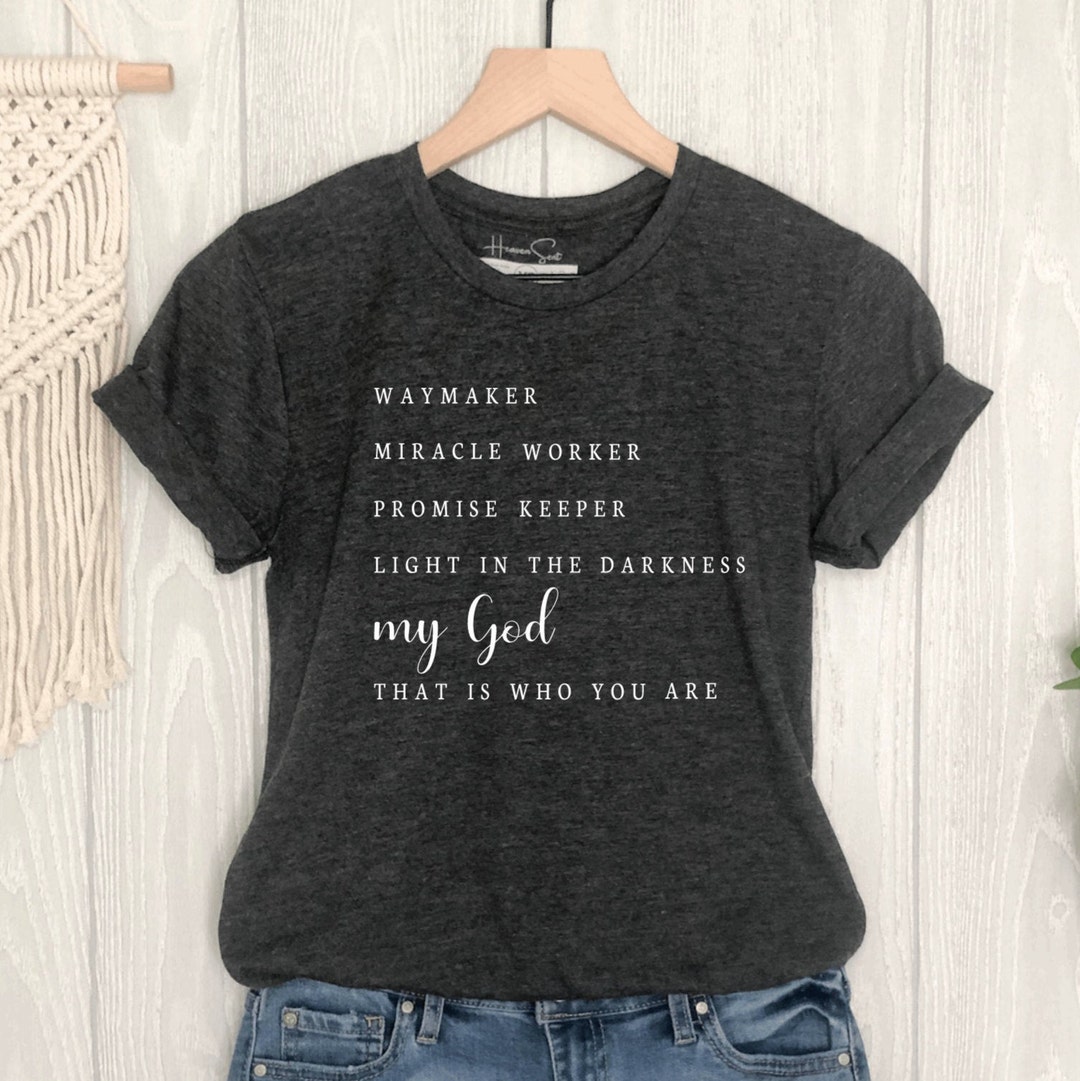 Waymaker Women's Unisex Tee Shirt - Etsy.de