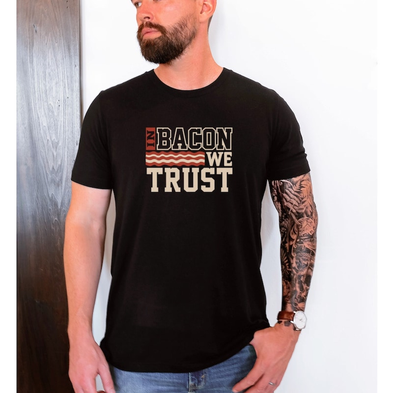 Bacon T Shirt - Etsy