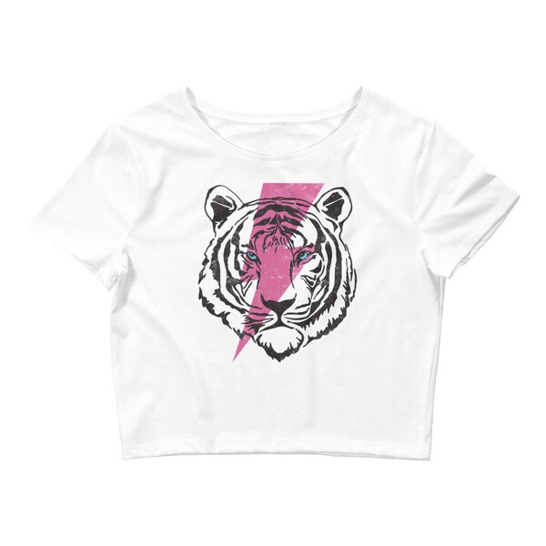 Tiger Crop Top - Etsy