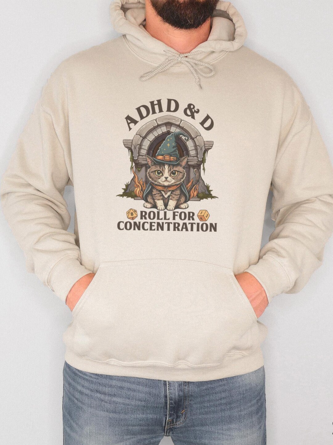 Dungeons ADHD&D ADHD Roll for Concentration, DND, Dungeon Master ...