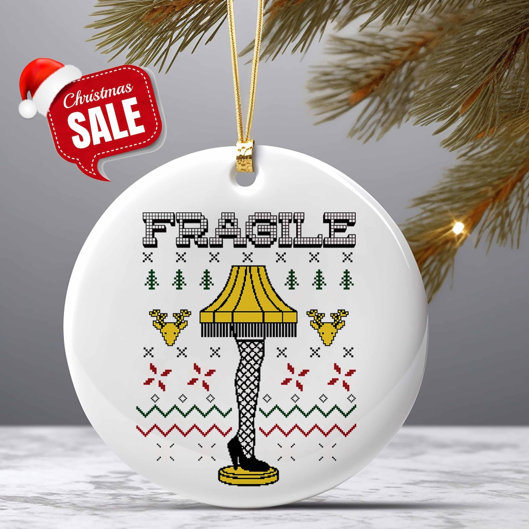 Retro Christmas Movie Classic Family Ornament Christmas Gift Fragile ...