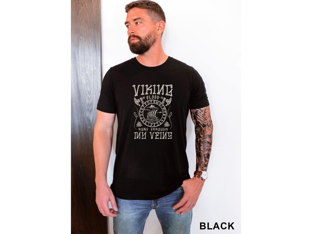 Viking Nordic Norse Mythology Ragnar Heritage Valhalla Rune Odin Hammer ...