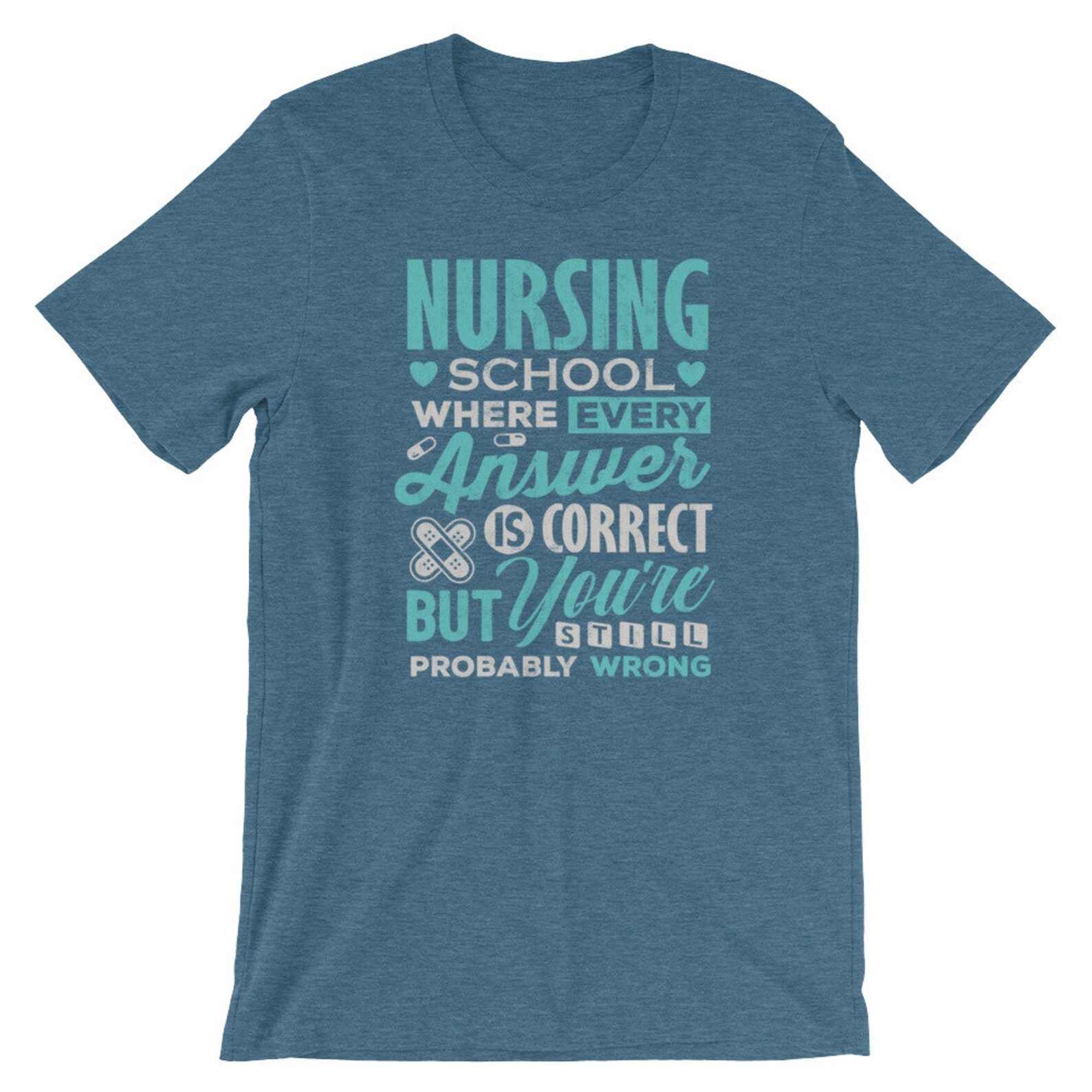 Funny Nursing School Where Every Answer Is Correct Etsy funny-nursing-school-where-every-answer-is-correct-etsy