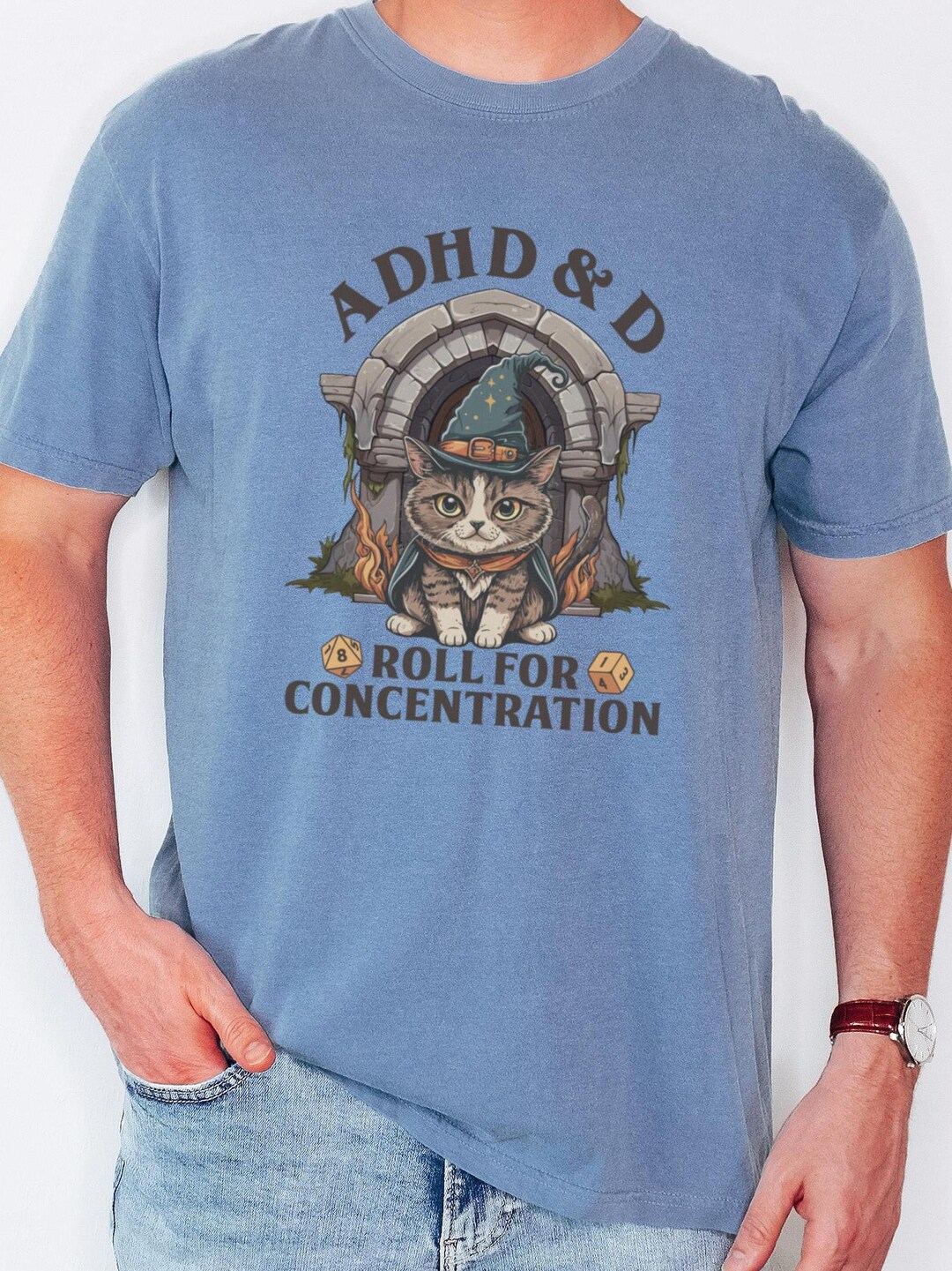 Dungeons ADHD&D ADHD Roll for Concentration, Dnd, Dungeon Master ...