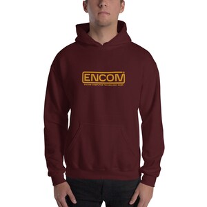 Classic Sci Fi Movie Tron Legacy Encom Unisex Hoodie Hooded Sweatshirt ...
