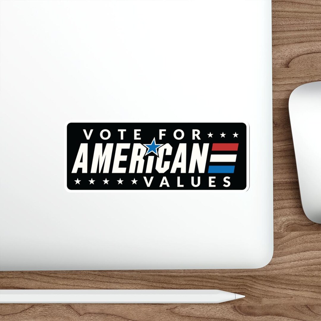 Election 2024, Voting Sticker, My Rights, Vote for American Values ...