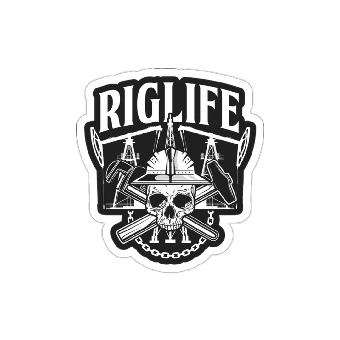 Oil Rig Worker Oilfield Rough Neck Rig Life Indoor Outdoor Laptop Water ...