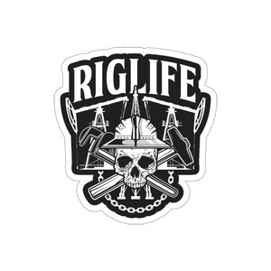 Oil Rig Worker Oilfield Rough Neck Rig Life Indoor Outdoor Laptop Water ...