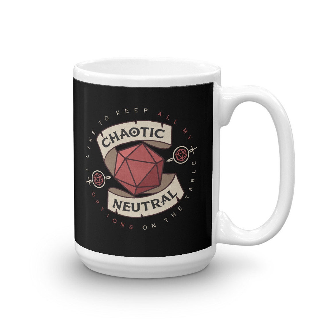 Funny Chaotic Neutral DND Dungeon Master RPG Tabletop Games - Etsy