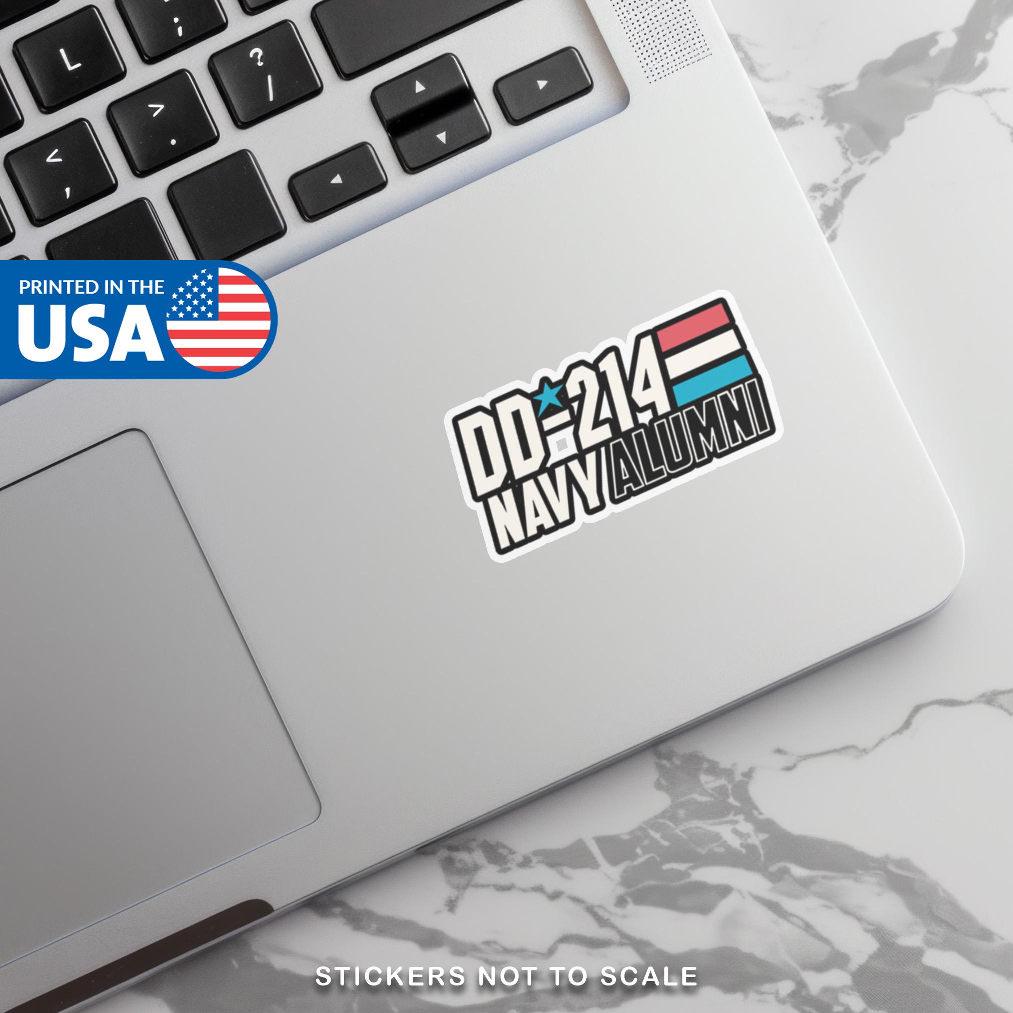 Military Veteran DD-214 Alumni Sticker Indoor Outdoor Laptop Water ...