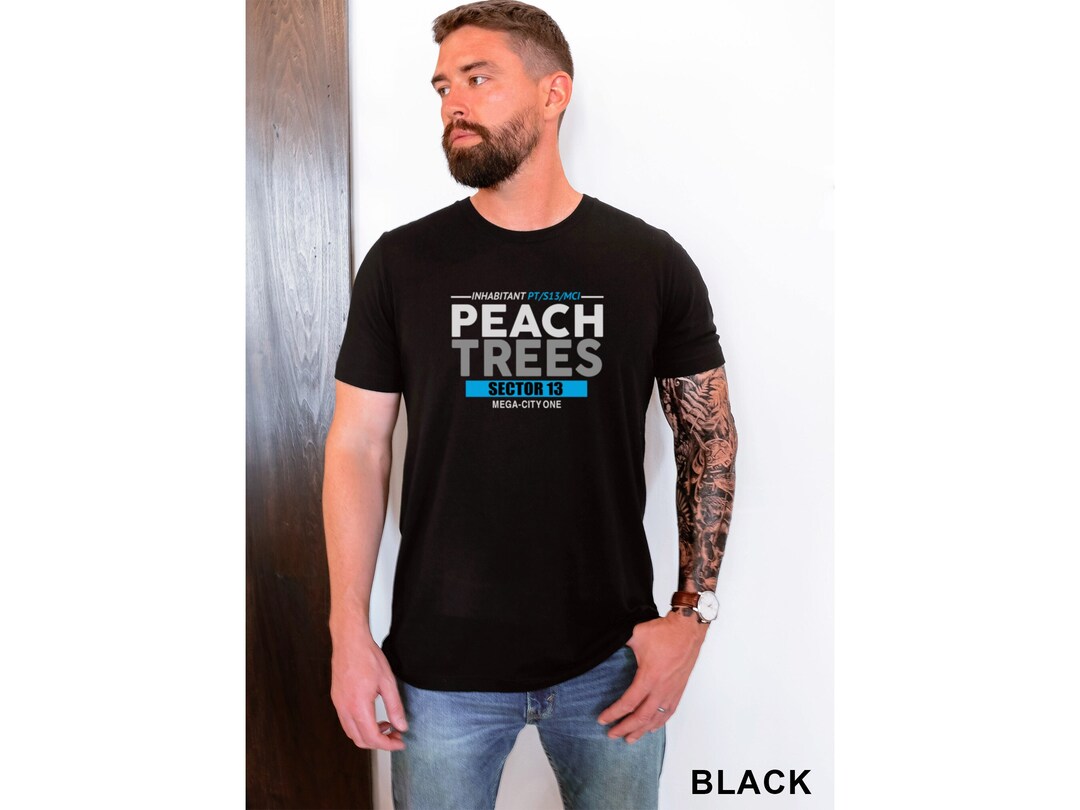 Peach Trees Resident Mega City One Judge Dredd Retro Movies Unisex ...