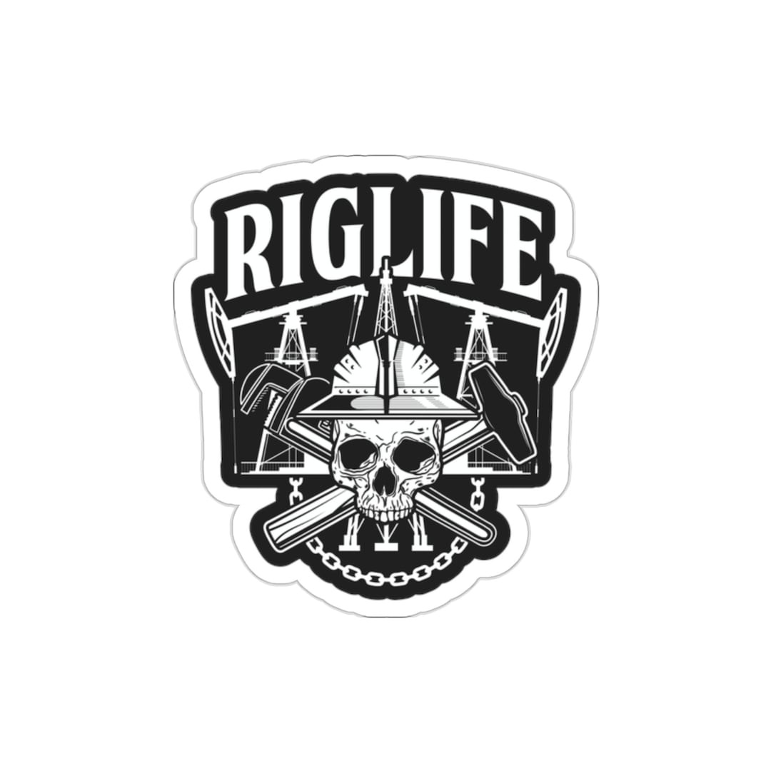 Oil Rig Worker Oilfield Rough Neck Rig Life Indoor Outdoor Laptop Water ...