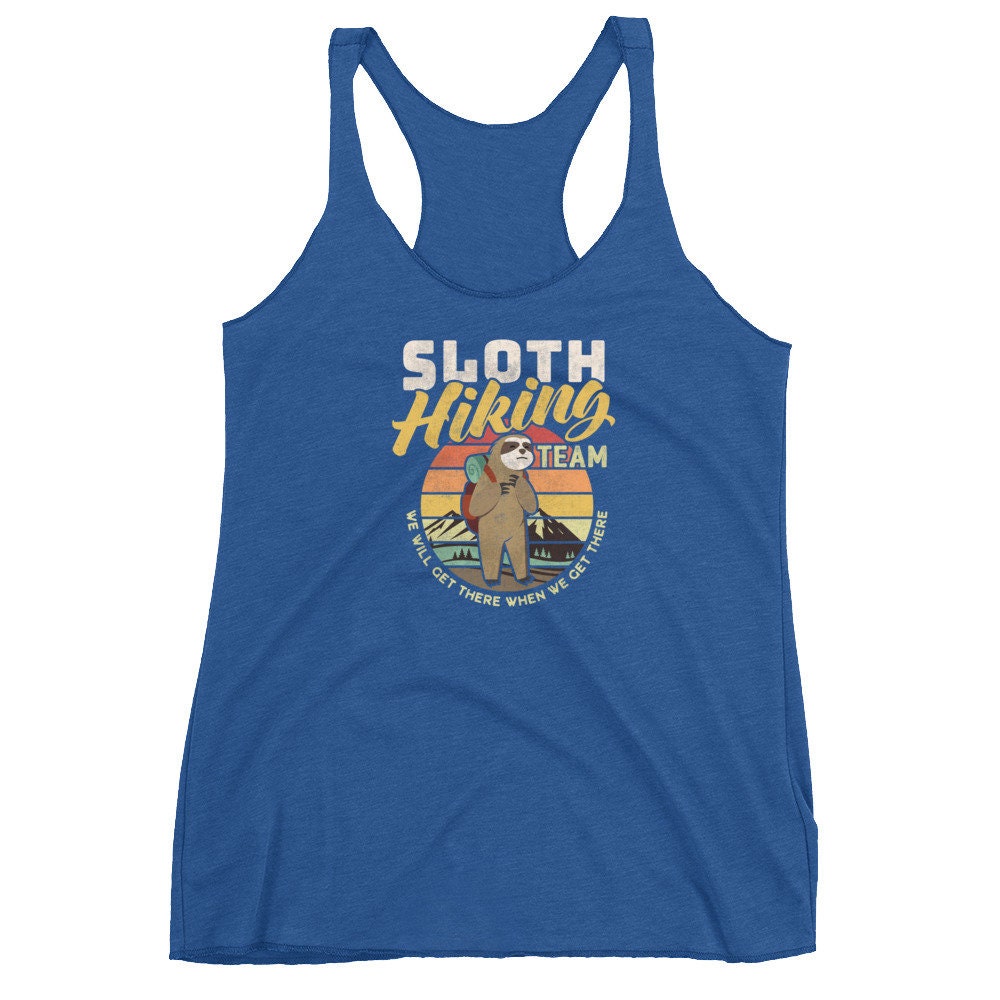 Funny Sloth Lover Hiking Mountain Nature Adventure Camping - Etsy
