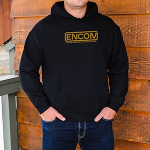 Classic Sci Fi Movie Tron Legacy Encom Unisex Hoodie Hooded Sweatshirt ...