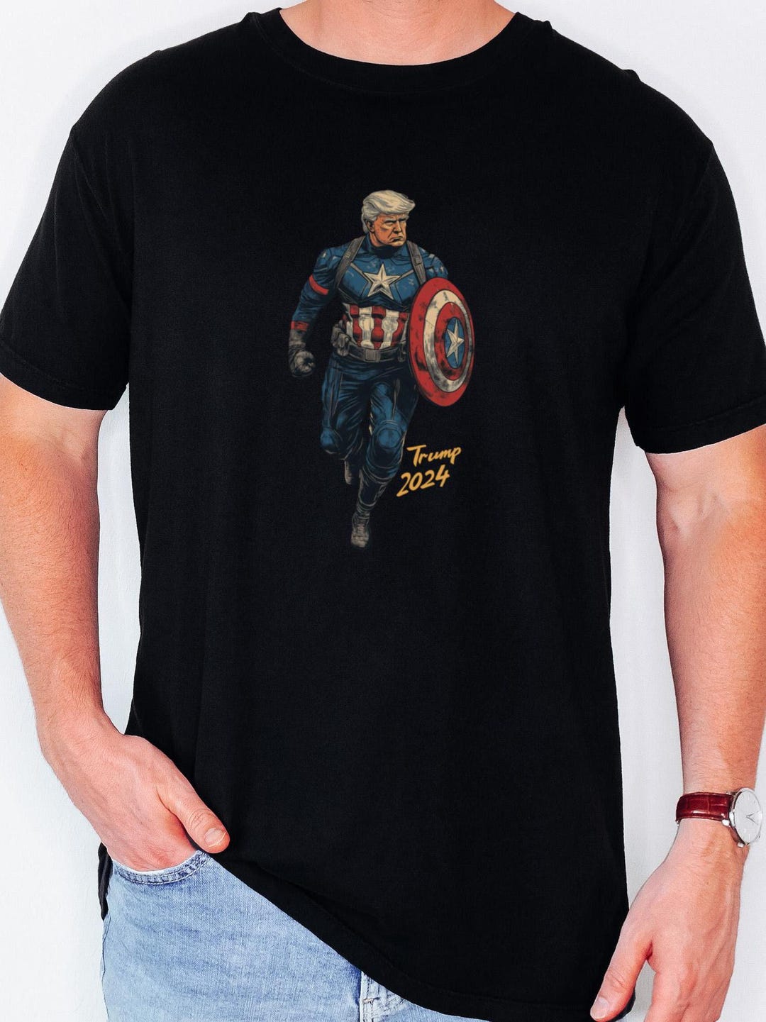 Captain Trump 2024, Election Shirt, Trump Inaguration, Save America ...