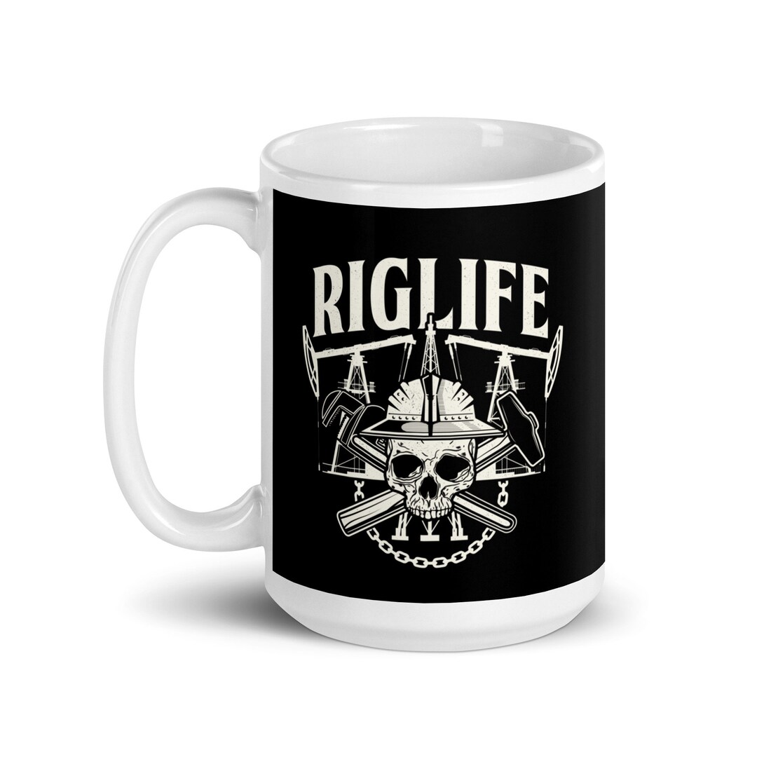 Oilfield Man Mug | Mechanical Engineering Mug | Oilfield Mug | Mining ...