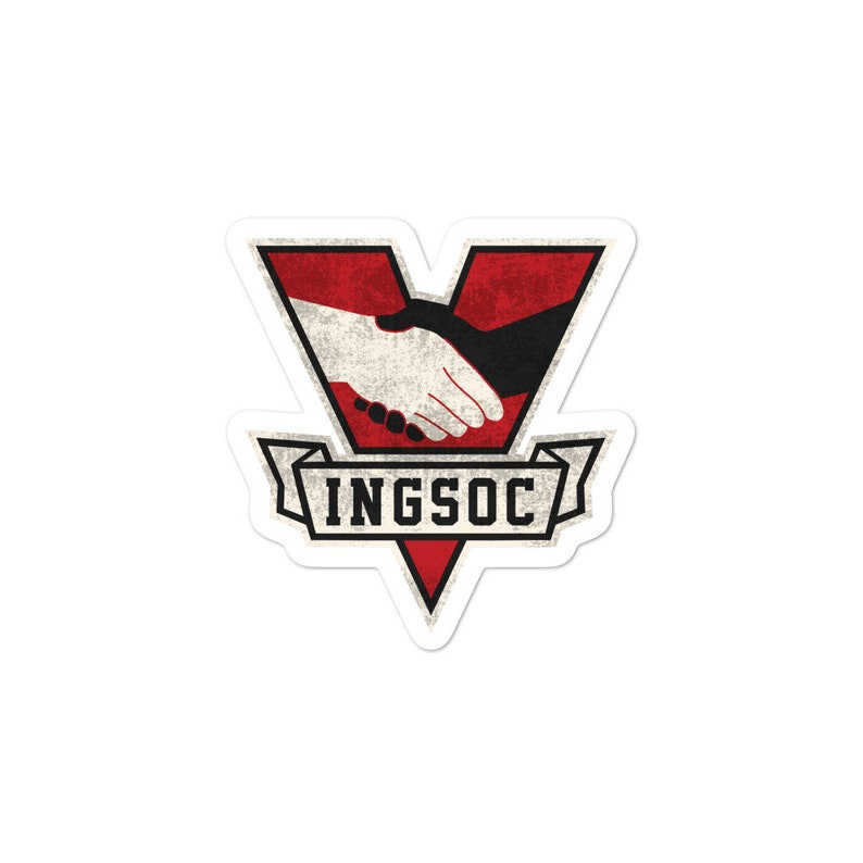 1984 George Orwell Ingsoc Famous Book Bubble-free Stickers - Etsy