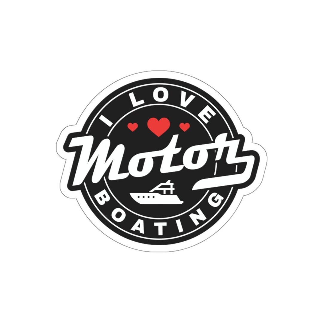 I Love Motorboating Lake Life Pontoon Boat Owner Indoor Outdoor Laptop ...