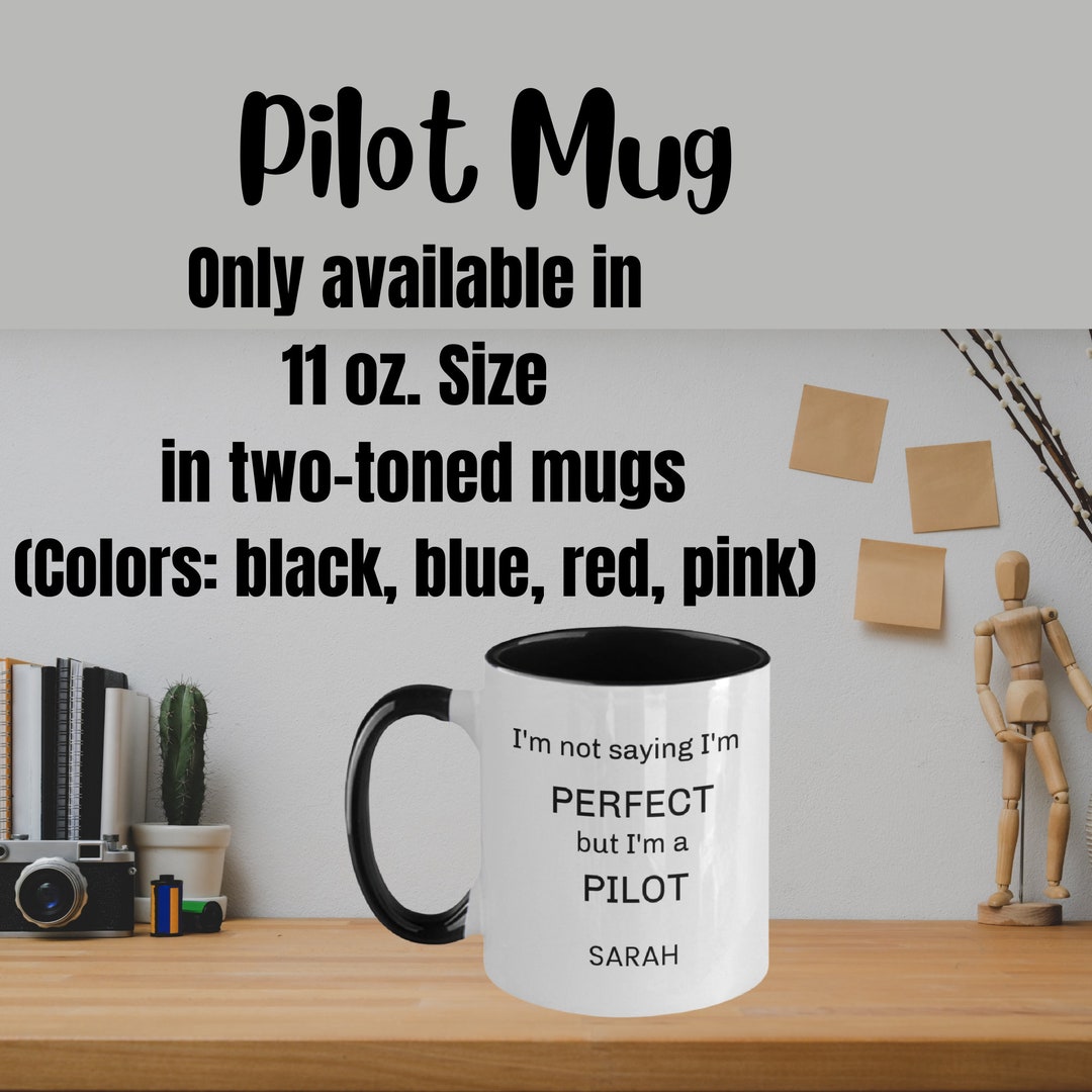 Pilot Mug, Funny Mugs for Women, Helicopter Pilot, Female Pilot ...