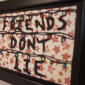 Stranger Things Inspired Hand Cut Framed Paper Cut Art - Etsy