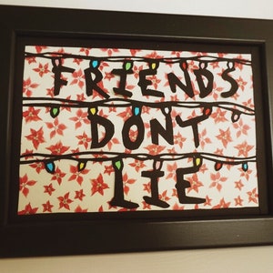 Stranger Things Inspired Hand Cut Framed Paper Cut Art - Etsy