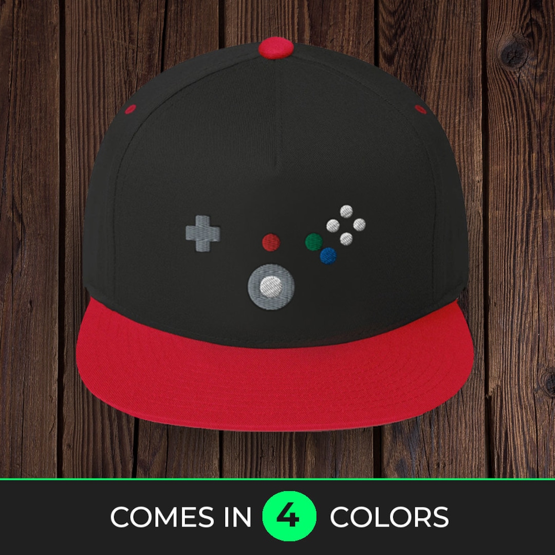 90's Game Controller Hat | Nostalgic Video Game Hat, Nerdy Men's Hat ...