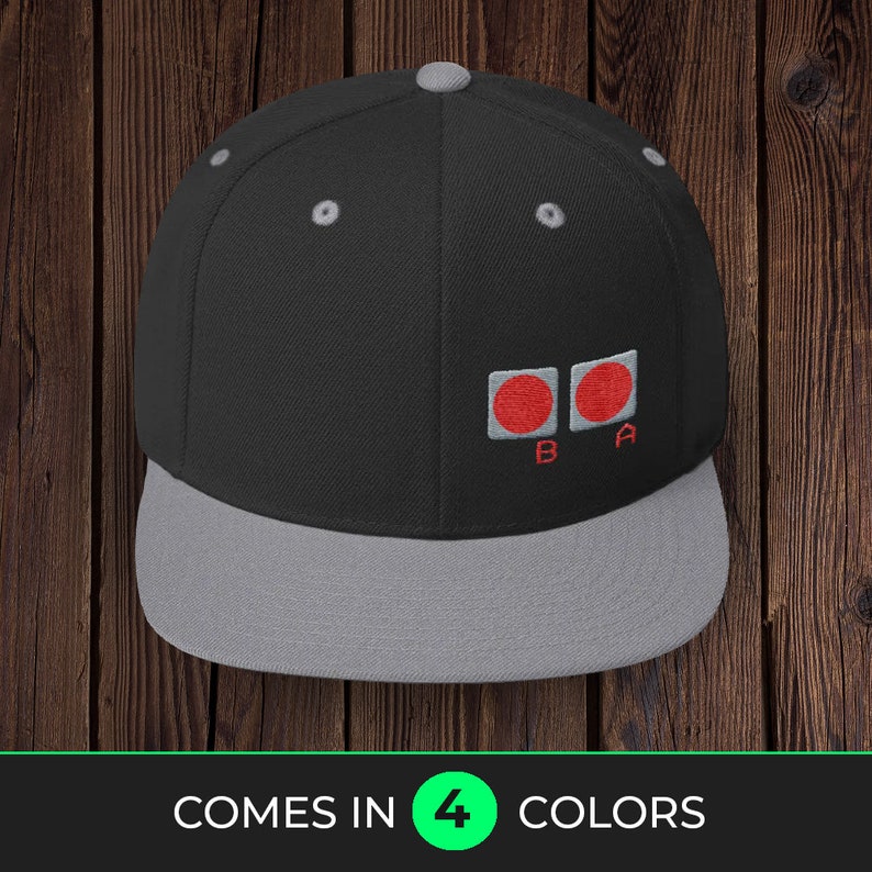 Classic Video Game Controller Hat | Nostalgic Nintendo Hat, Nerdy Men's ...