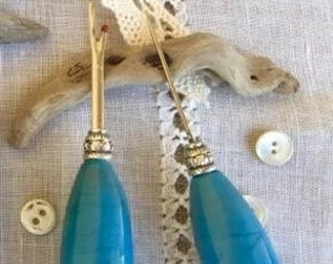 ROVARIS "murano Glass ~ Seam Ripper and Frogger Set" Made in Italy - Etsy